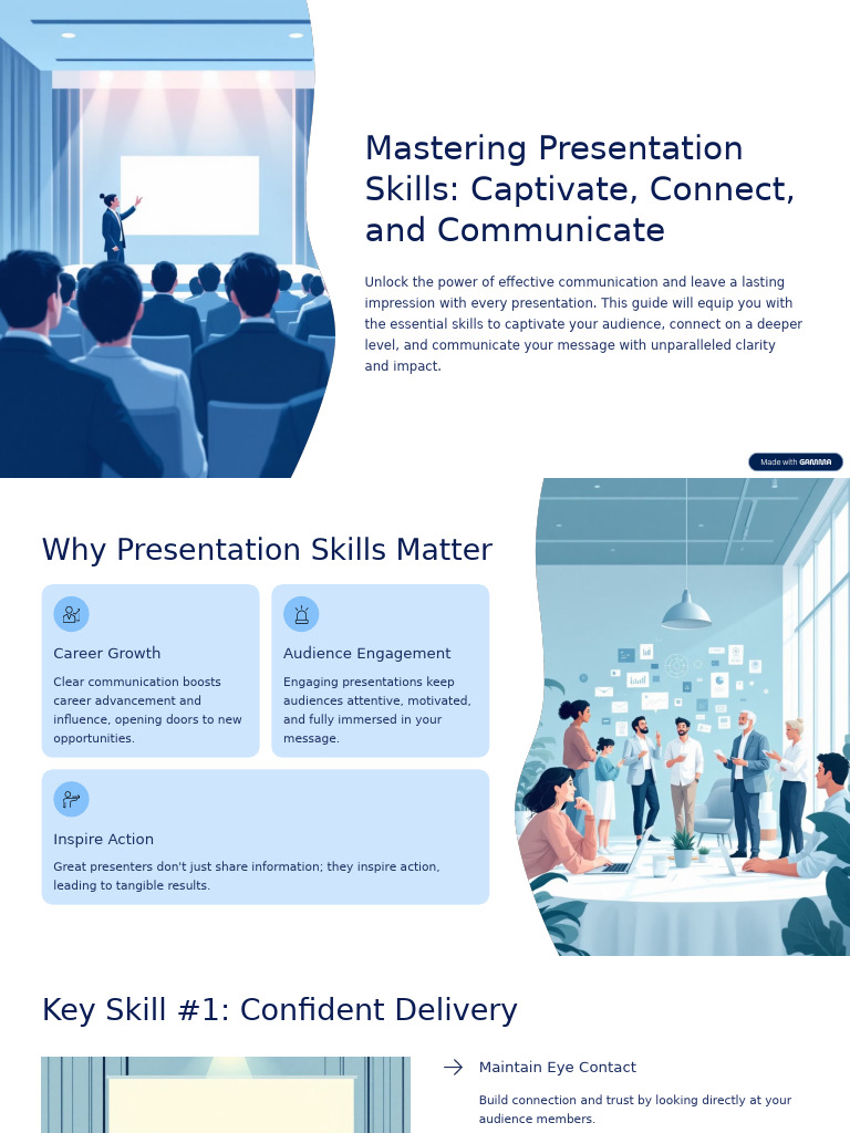 Master Presentation Skills for Impact | PDF | Communication | Storytelling