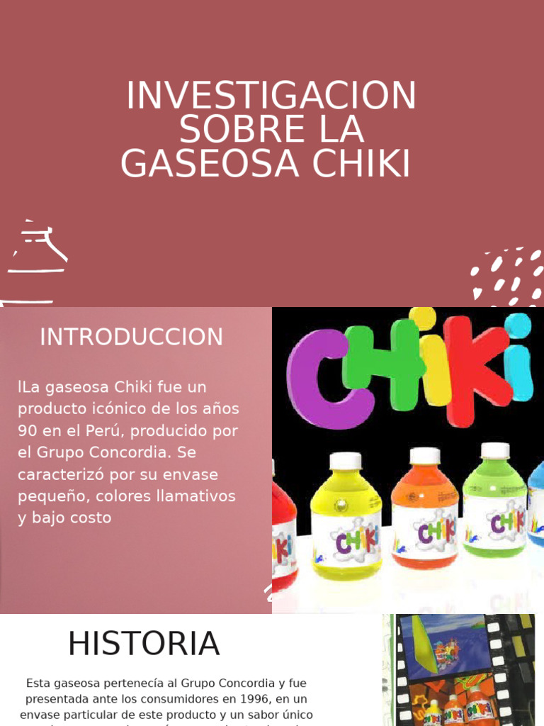 Gaseosa Chiki | PDF | Refresco | Marketing