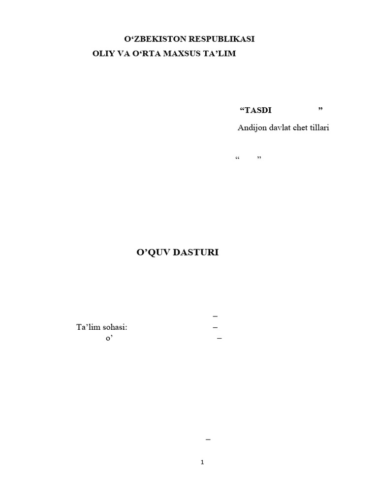 Jahon Adabiyoti Fan Dasturi Rahmanova G PDF | PDF