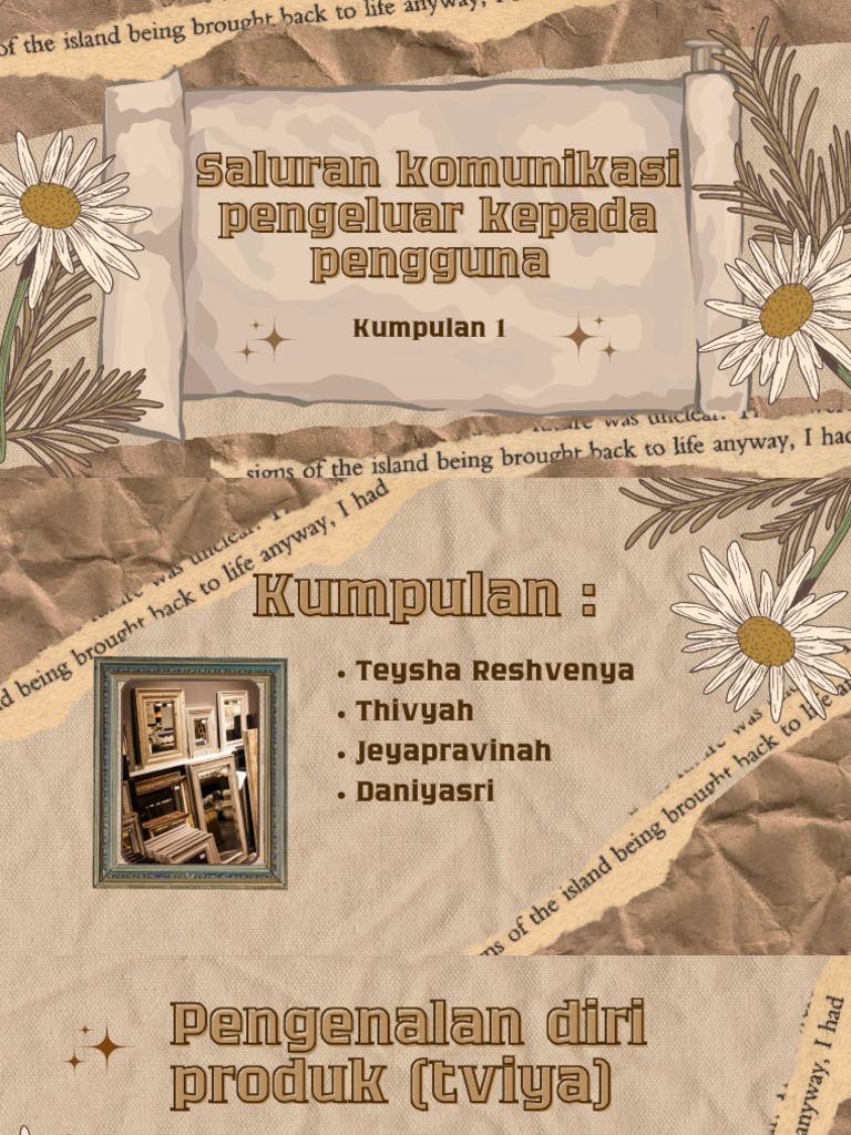 Saluran Komunikasi Pengeluar Kepada Pengguna | PDF