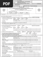 PAN Card Application Form CSF | PDF