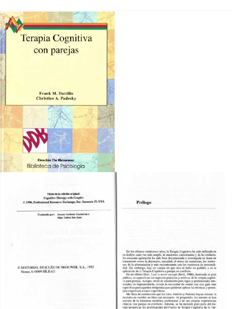 Dattilio y Padesky-Terapia-Cognitiva-Con-Parejas-Pdf - Compress | PDF