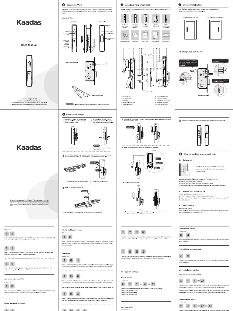 Q3 User Manual | PDF