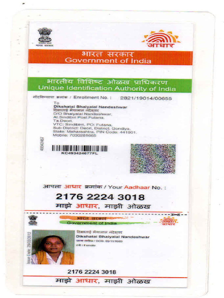 ADHAR | PDF