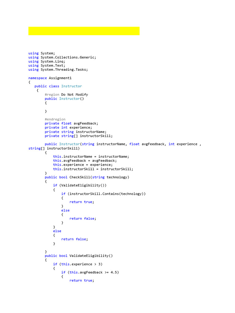 C Sharp Basic Part 2 Assignments | PDF | C Sharp (Programming Language) | Patient