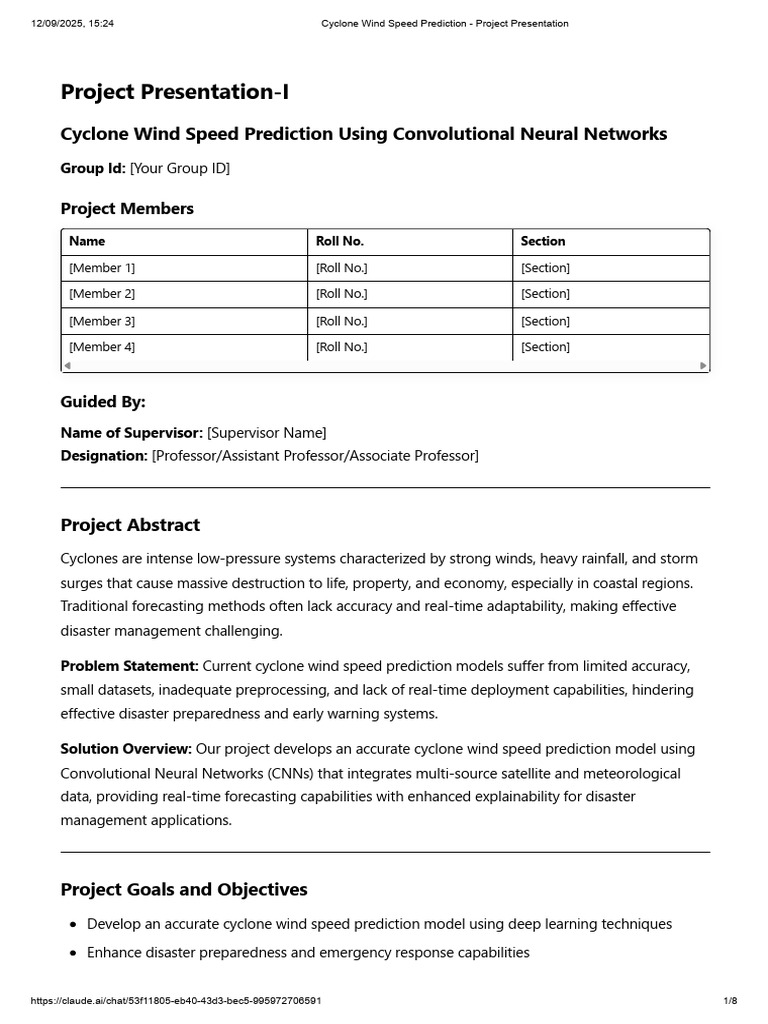Cyclone Wind Speed Prediction Model | PDF | Tropical Cyclones | Weather ...