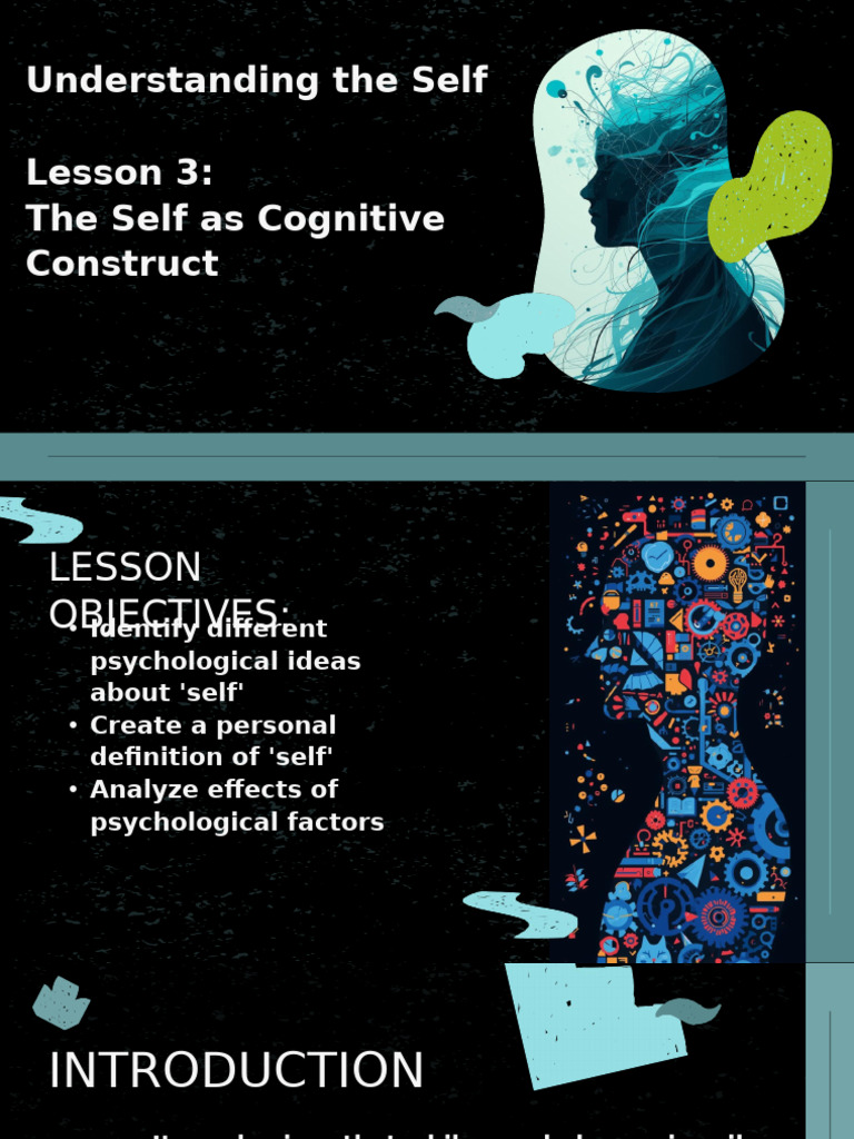 The Self As Cognitive Construct | PDF | Self | Identity (Social Science)