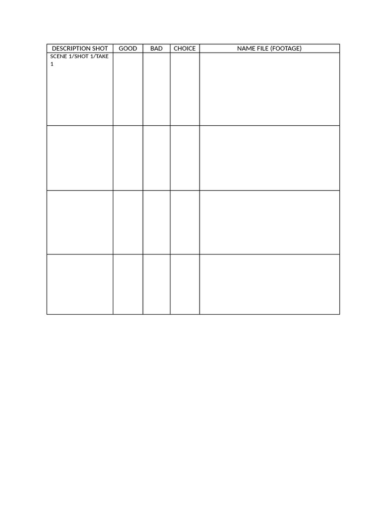 Script Continuity FF - Xi-12 | PDF