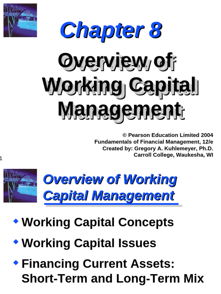 Working Capital Management | PDF | Debt | Working Capital