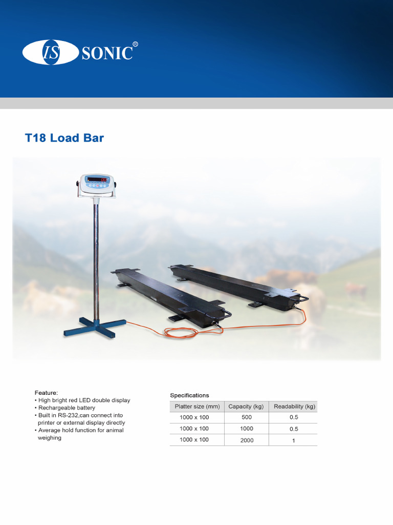Brochure Load Bar T18 | PDF
