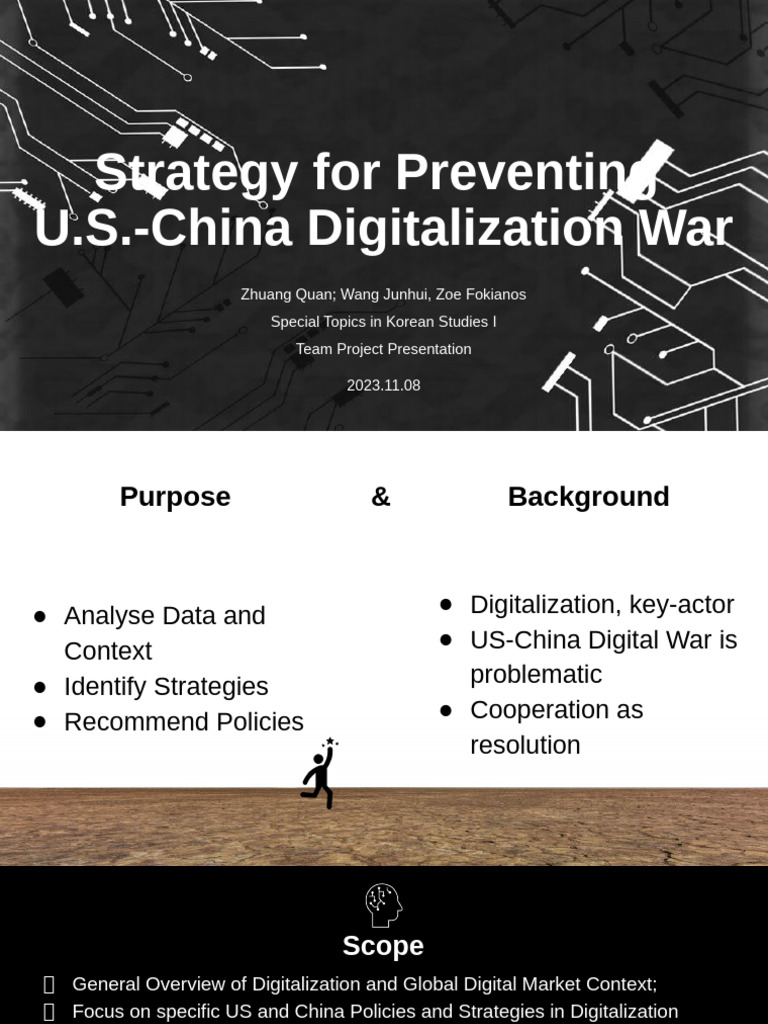 08 Strategy For Preventing U.S.-china Digitalization War | PDF ...
