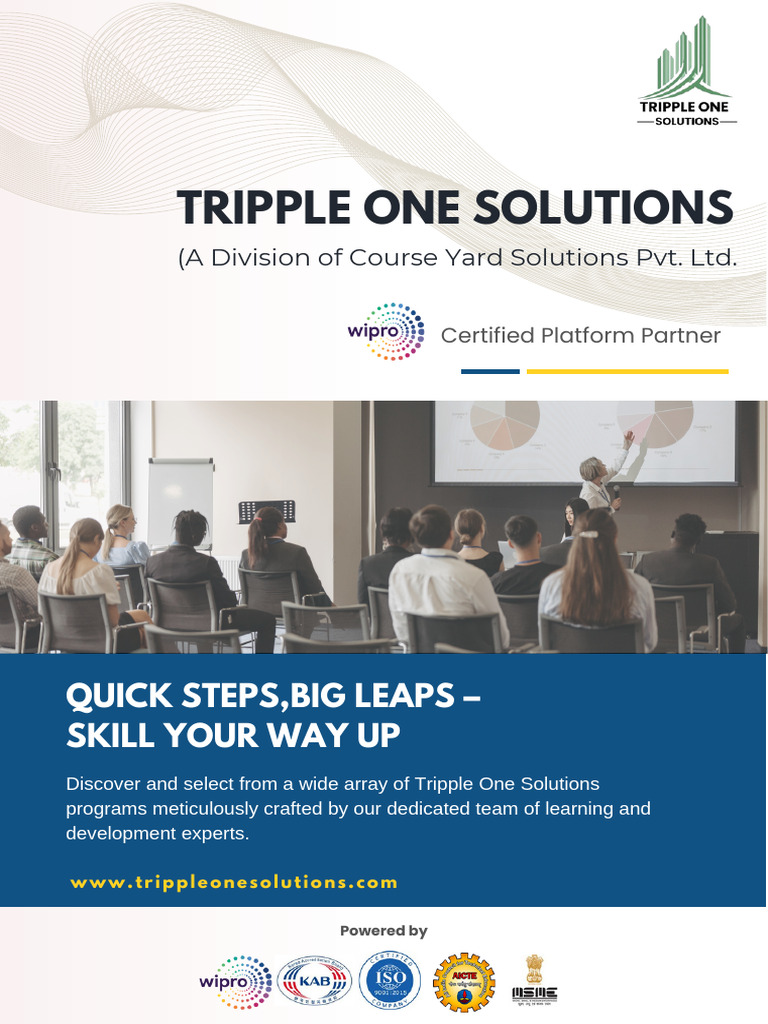 Upskilling Programs at Tripple One Solutions | PDF | Mentorship | Cognition