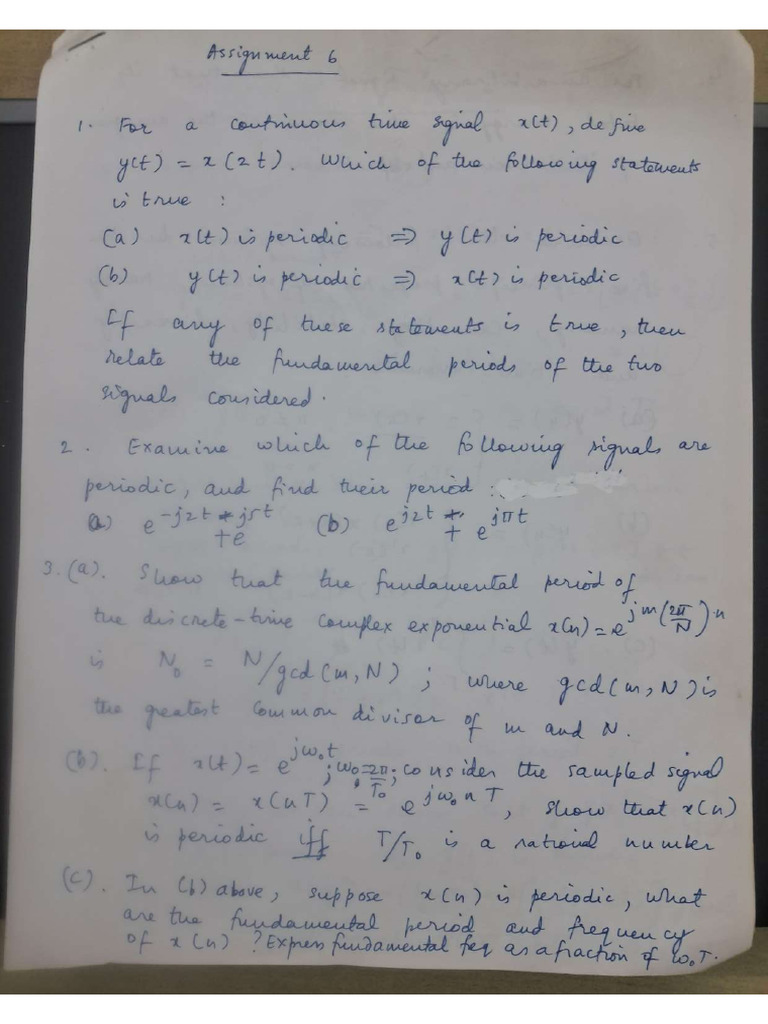 EE200 Assign-6 25sep25 | PDF