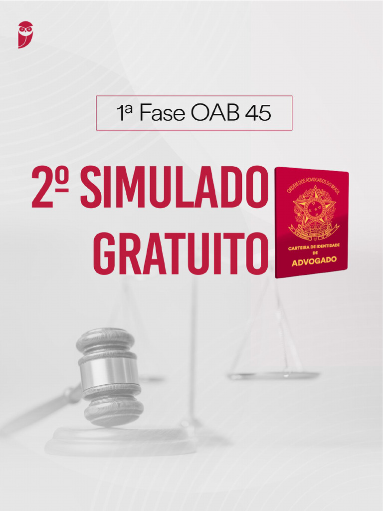 Gabarito do 2º Simulado OAB 2025 | PDF