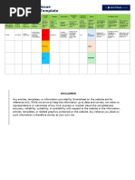 Basic Problem Escalation Matrix Template | PDF