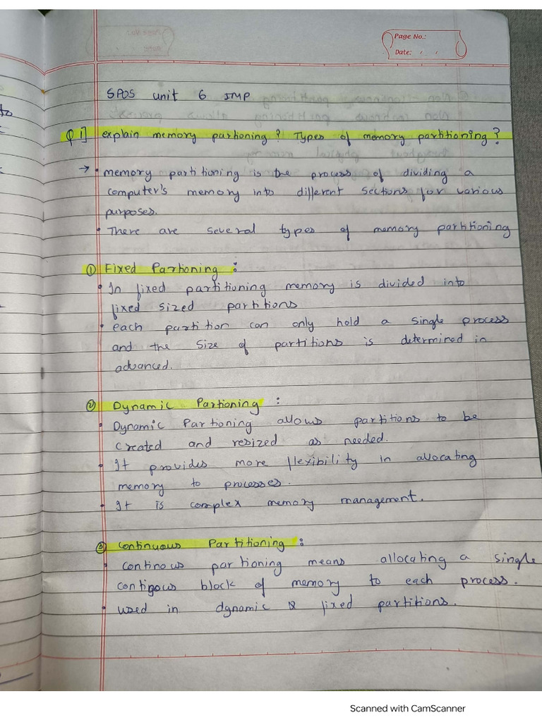 Spos Unit 6 Imp Bat Notes | PDF