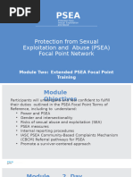 UNICEF PSEA Training Manual | PDF | Unicef | Emergency Management