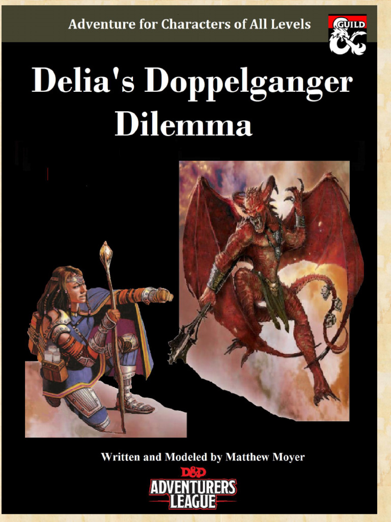 Delia's Doppelganger Dilemma | PDF | Wizards Of The Coast | Dungeons ...