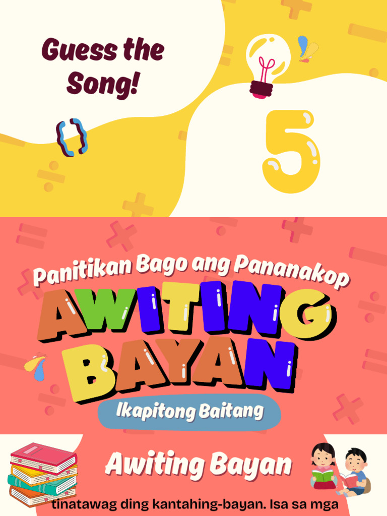 Notes Awiting Bayan PDF | PDF
