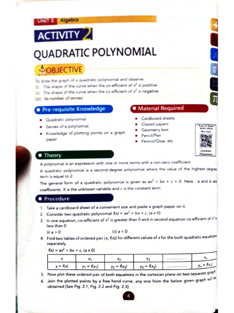 Class X Mathematics Practicals | PDF