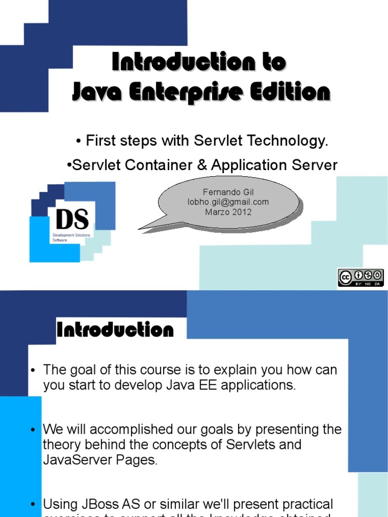 Introduction to Java EE Servlets | PDF | Java Servlet | Application Programming Interface