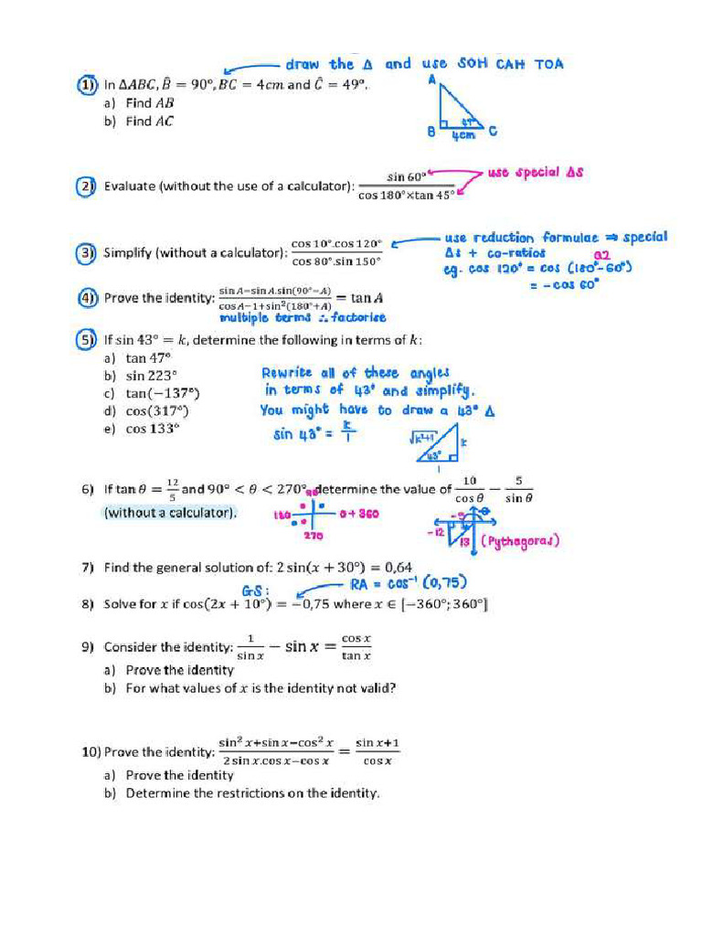 Trig Bible | PDF