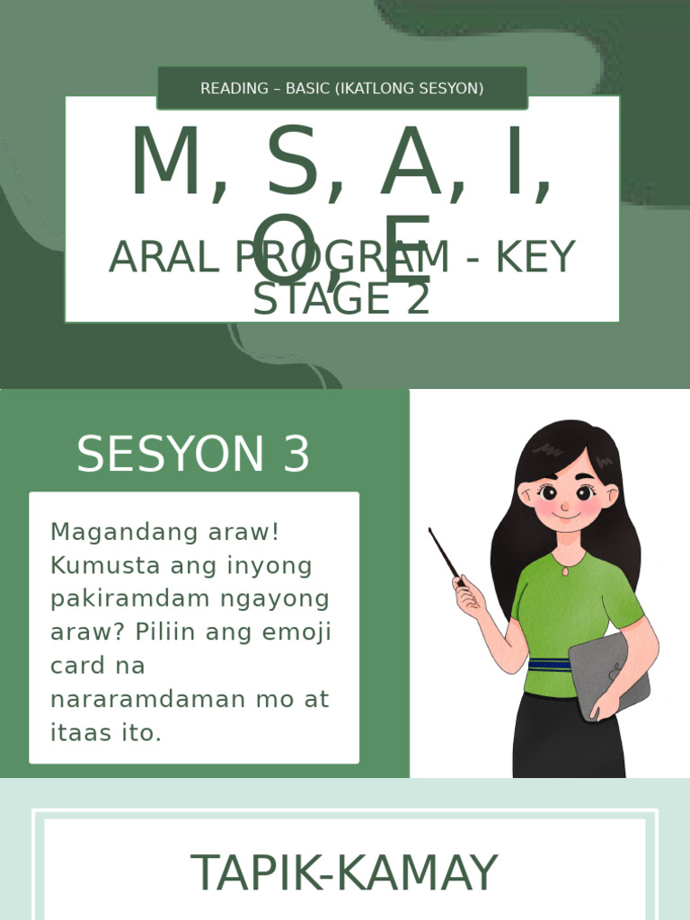 Aral Ks2 PPT 1st Week Session 3 d3 | PDF