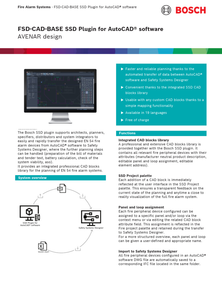 FSD Cad Base SSD Plu Data Sheet Enus 97614031499 | PDF | Auto Cad ...
