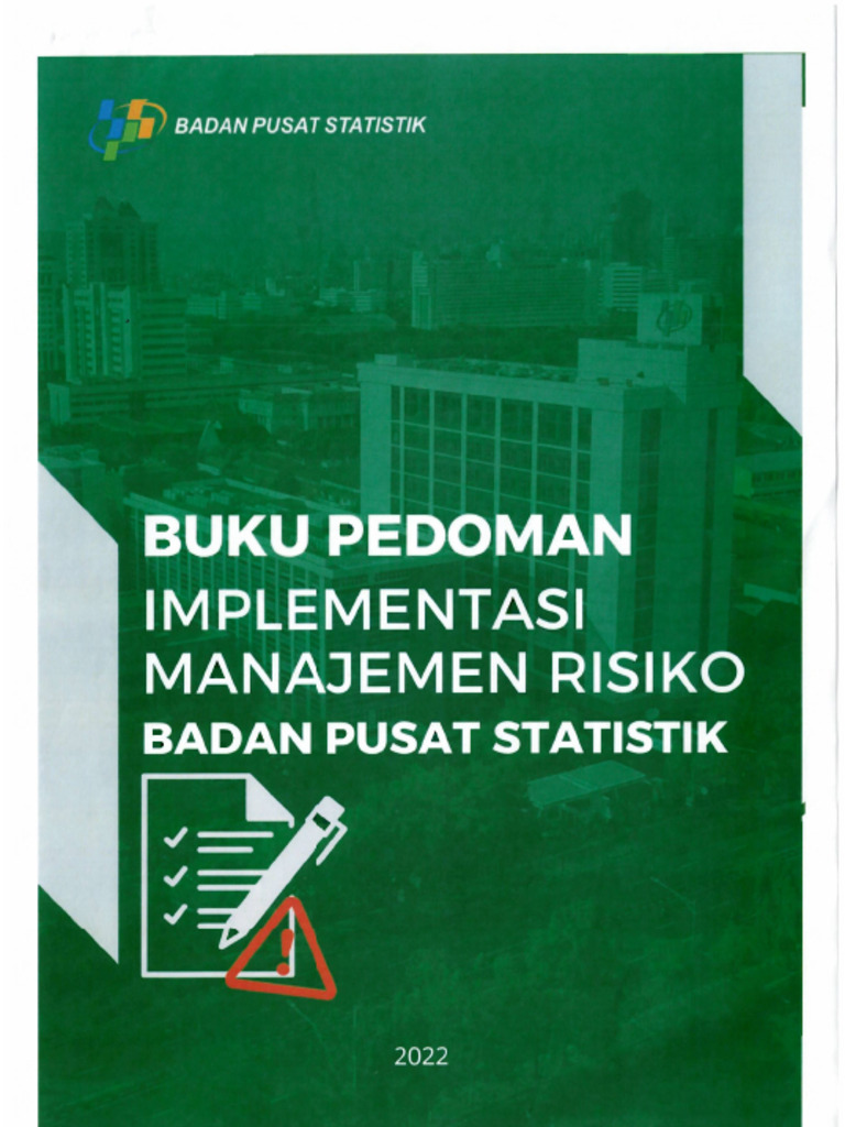 Pedoman Manajemen Risiko BPS | PDF