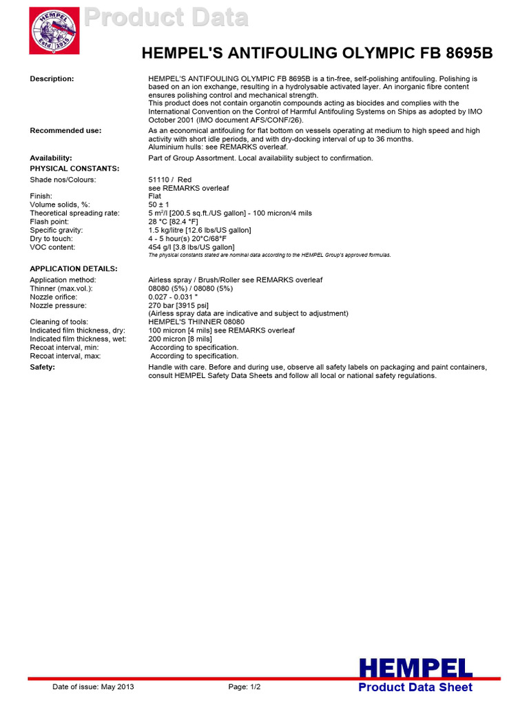 (af) olympic FB 8695B | PDF | Paint | Pump