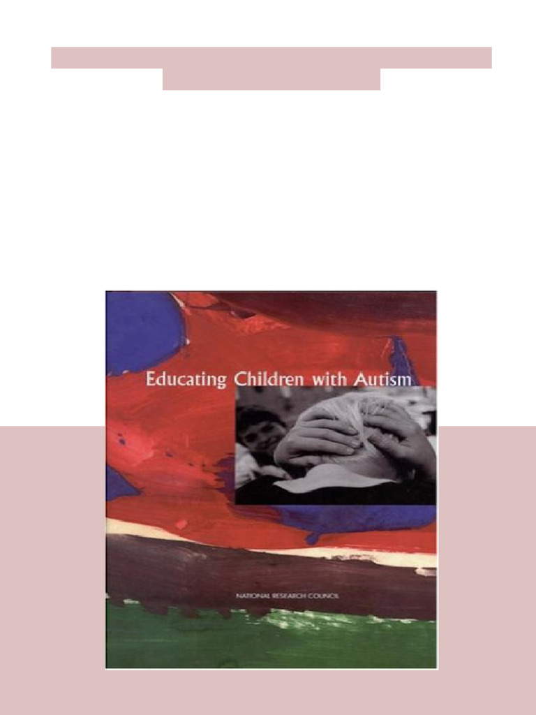 Educating Children With Autism 1st Edition National Research Council ...