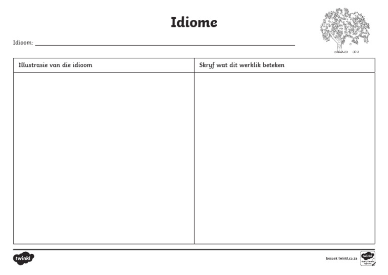 Idiome Teken Aktiwiteit | PDF
