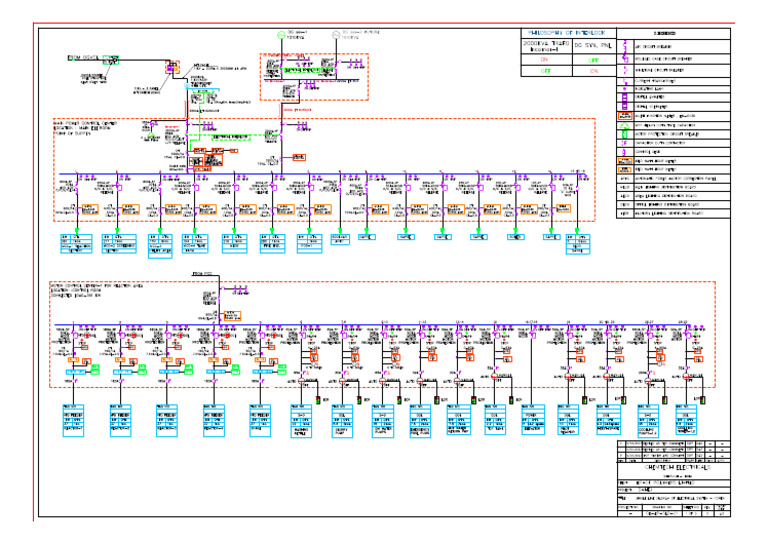 Electrical Single Line Diagram Sheet 1 of 3 Final 23 05 23 | PDF