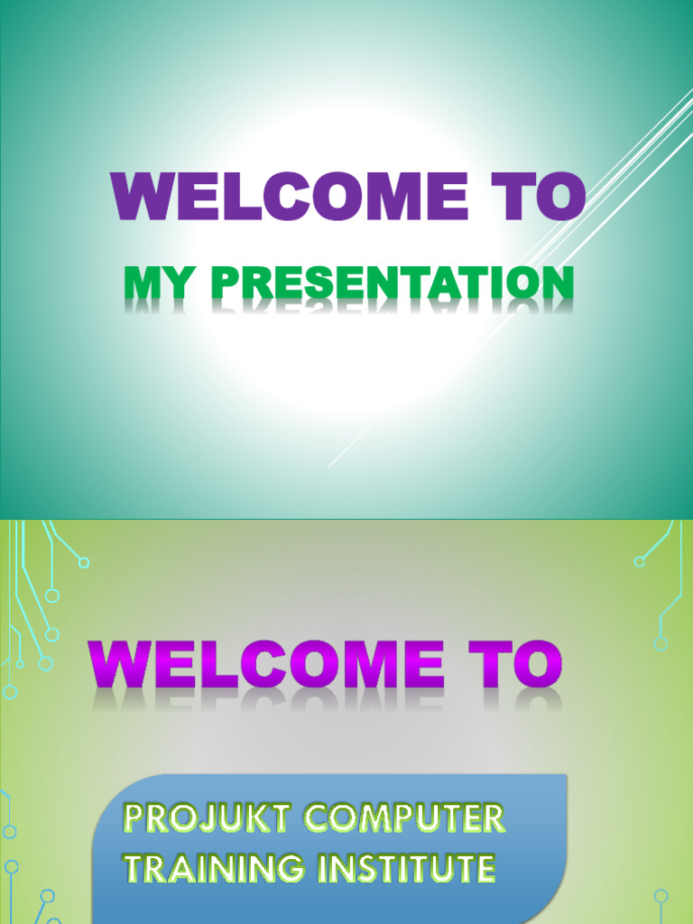 PCTI Presentation Class-1 | PDF