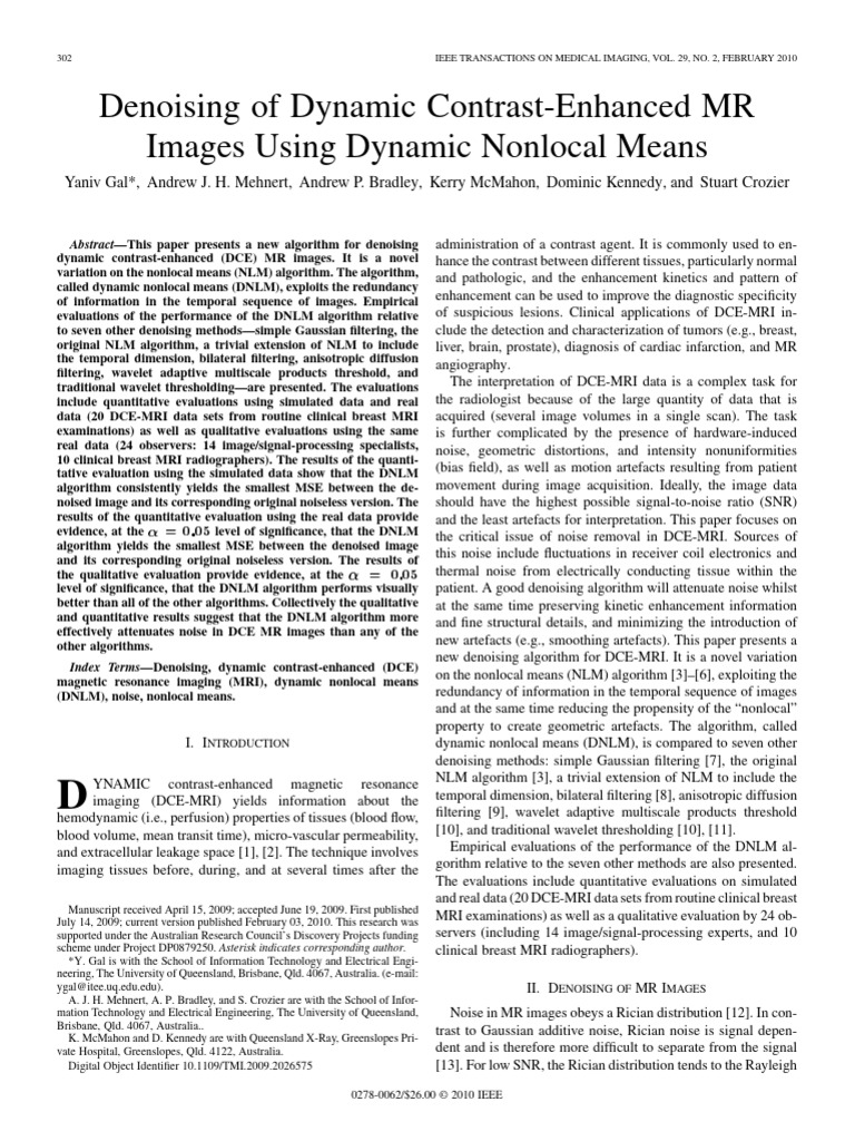 Denoising of Dynamic Contrast-Enhanced MR Images Using Dynamic Nonlocal ...