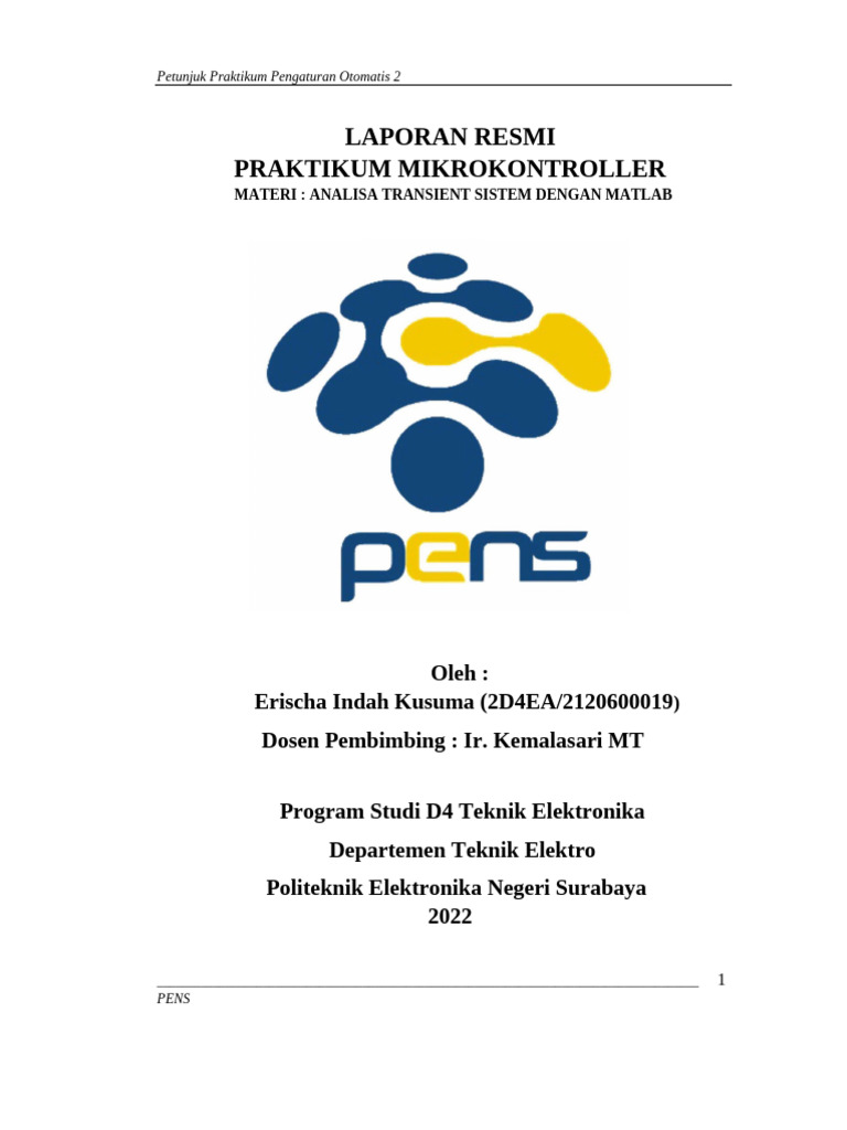 2D4EA_019_Erischa Indah K_Praktikum 1 PO 2 | PDF