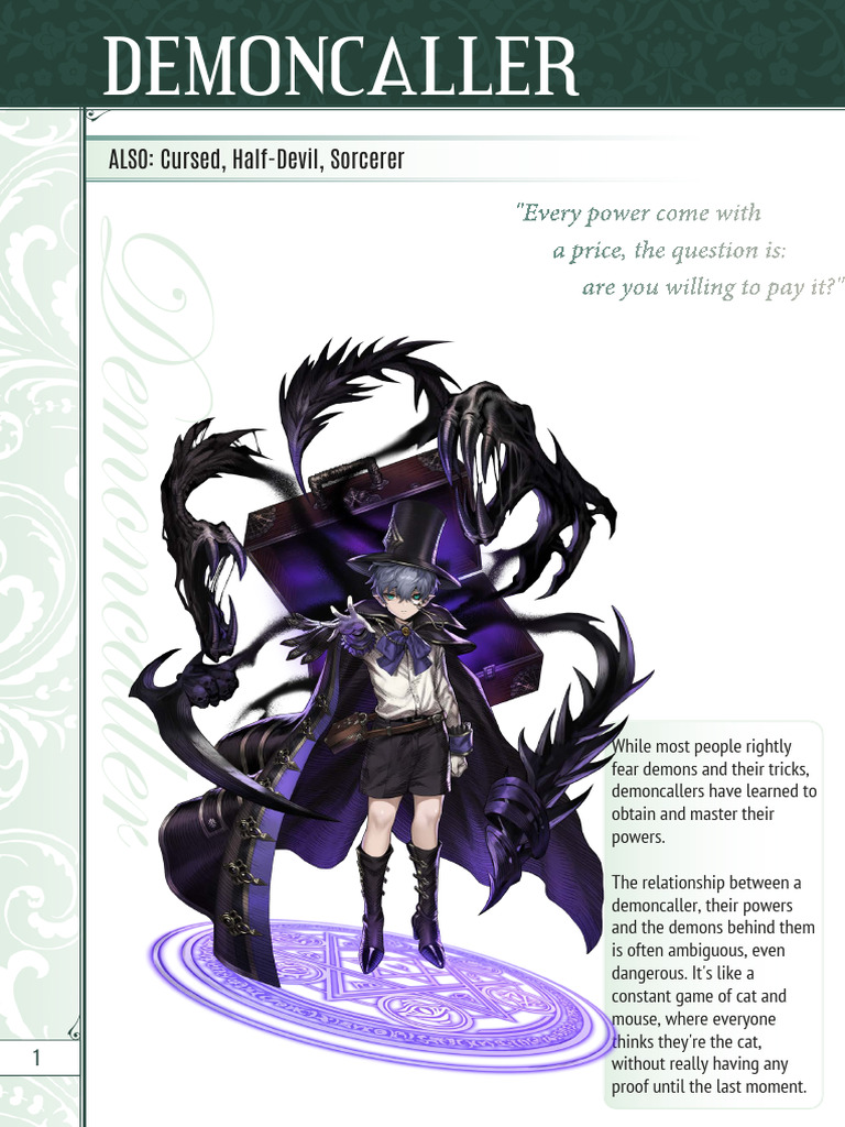 Mastering Demonic Powers as a Caller | PDF