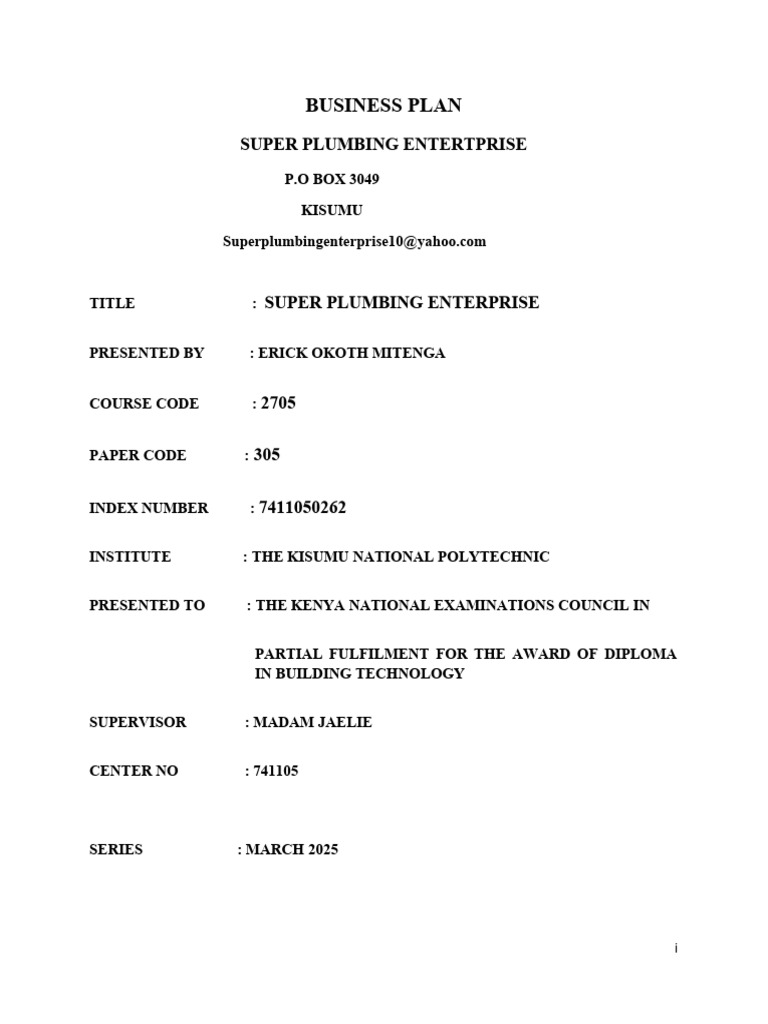 Plumbing | PDF | Pricing | Business