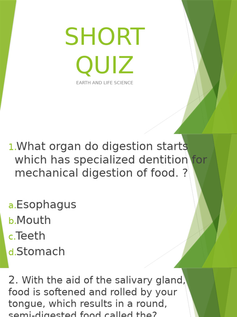 Short Quiz #3 Earth Science | PDF