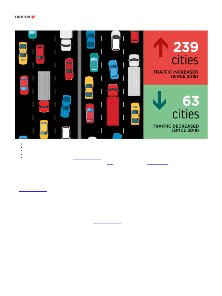2020 TomTom Traffic Index Insights | PDF | Traffic Congestion | Traffic