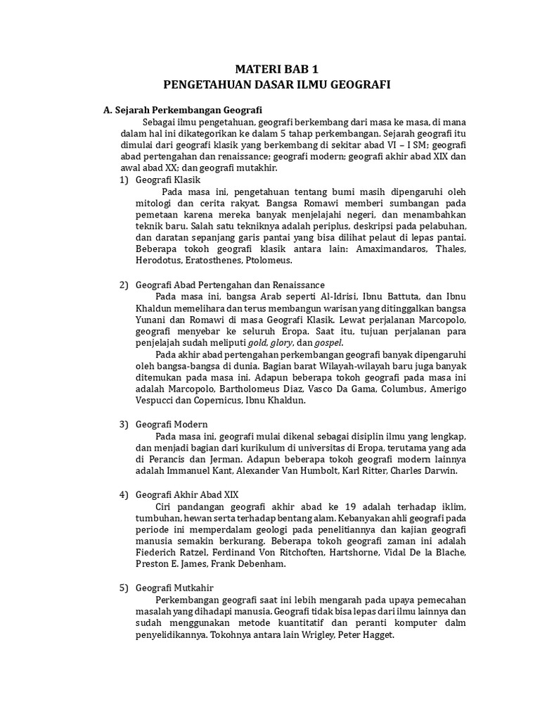 Materi Ajar 1-4 Pertemuan | PDF