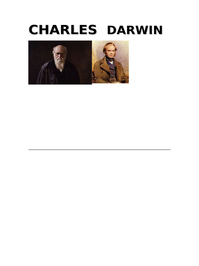 Charles Darwin | PDF
