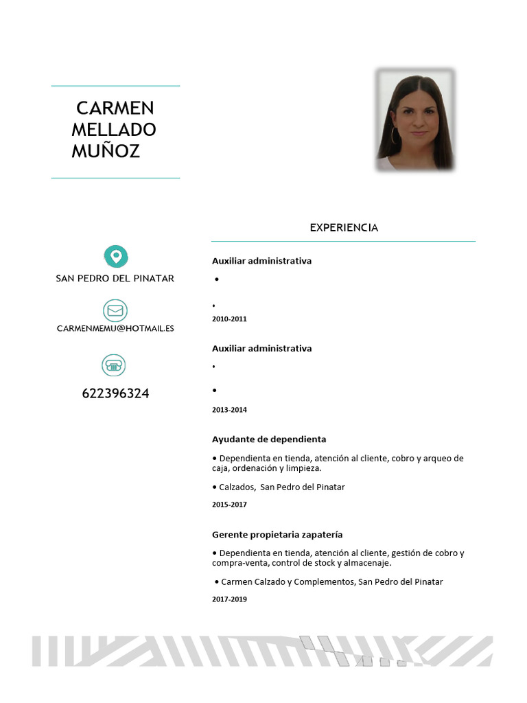 Carmen Mellado CV21 | PDF