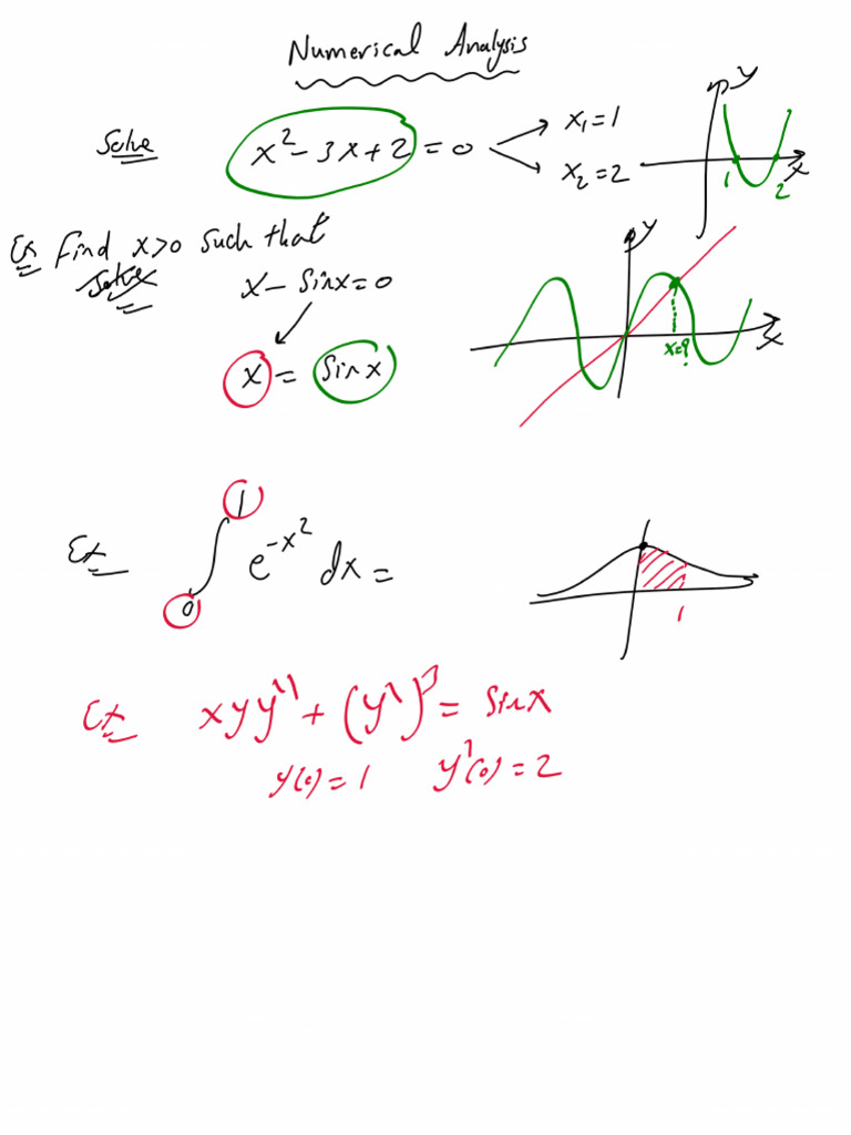 Numerical Analysis Lecture 1 Pdf 2409