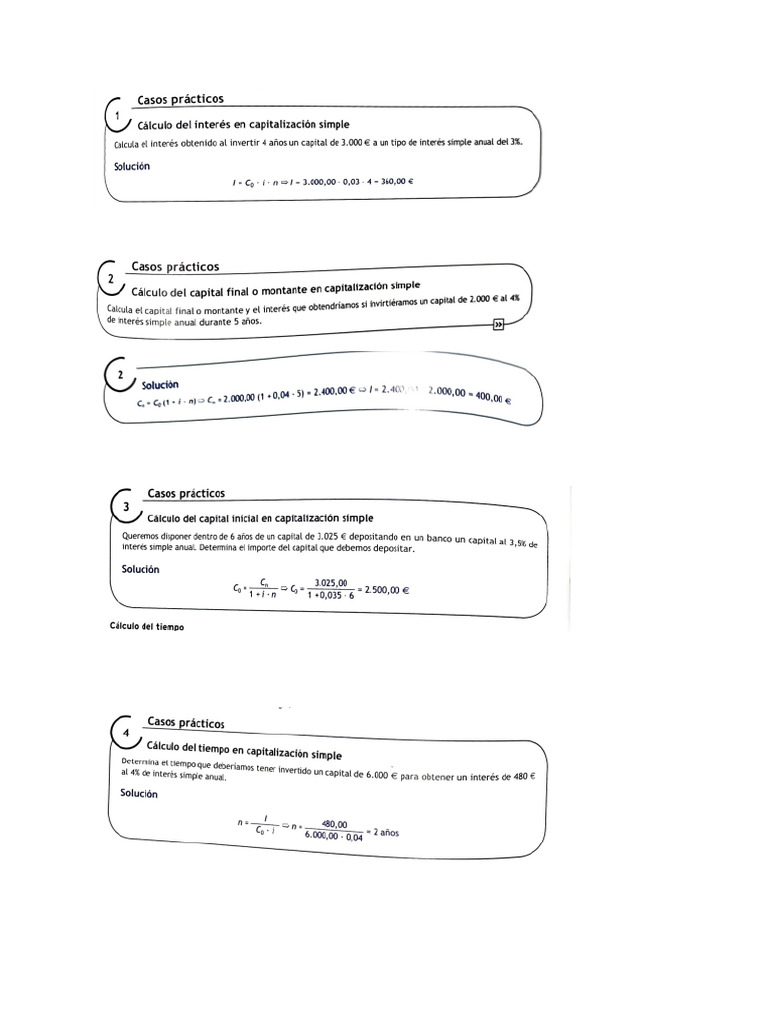 Formulas de Contabilidad 2.0 | PDF