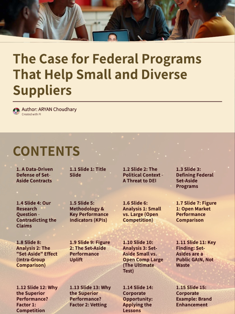 The Case For Federal Pro | PDF | Supply Chain | Brand