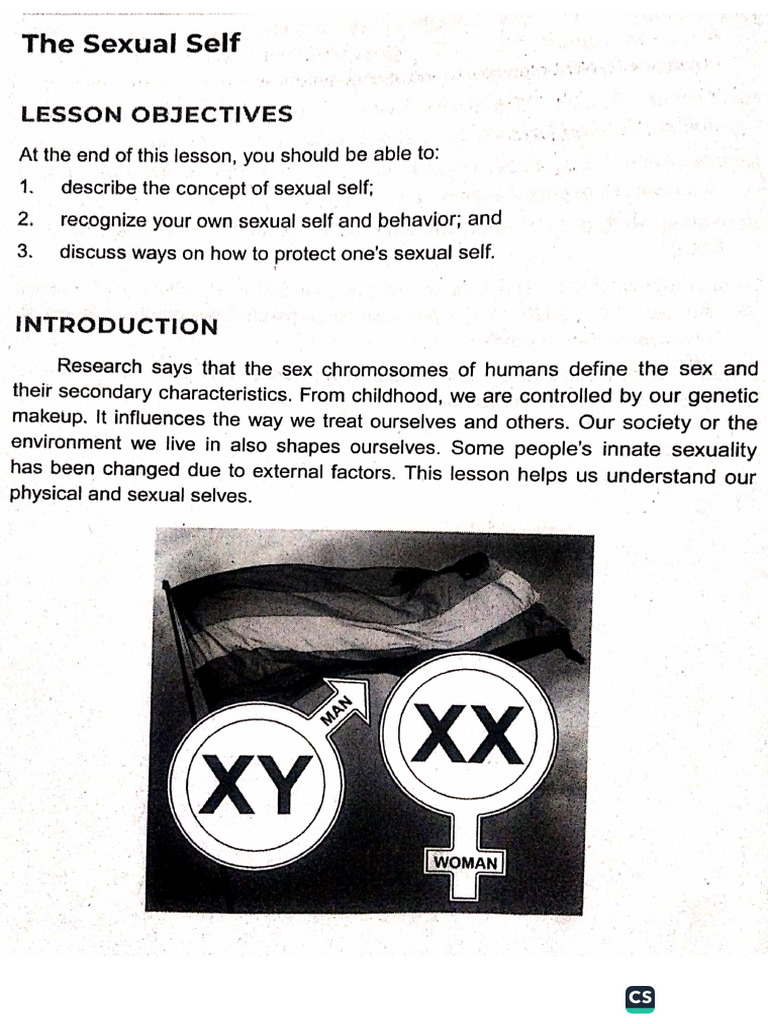 The Sexual Self UTS | PDF