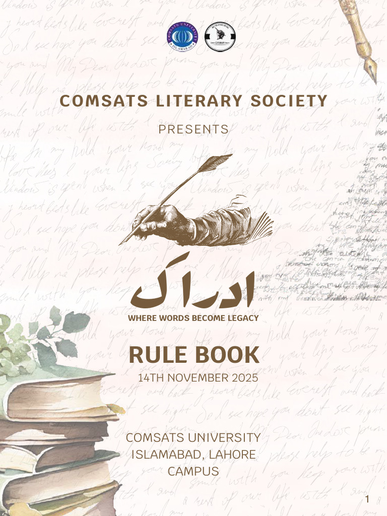 Idraak Rule Book | PDF
