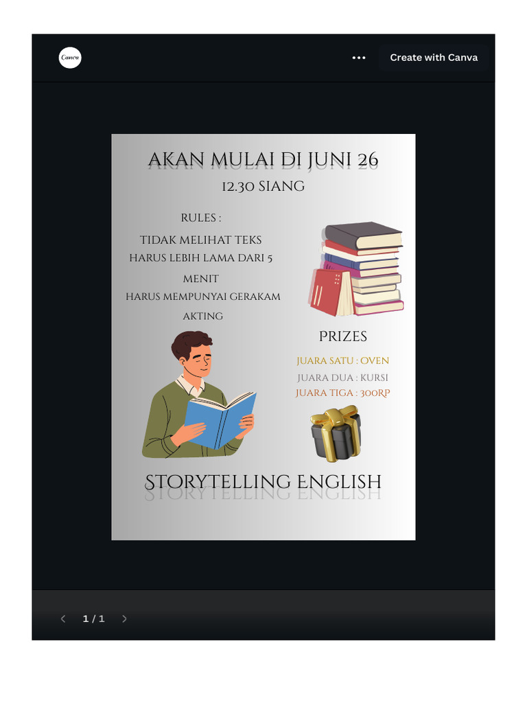 Lomba Storytelling English 2023 | PDF