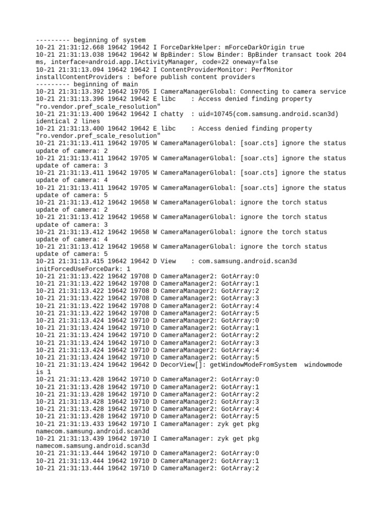 Log Cat 1761057073174 | PDF | Computer Architecture | Computer Science
